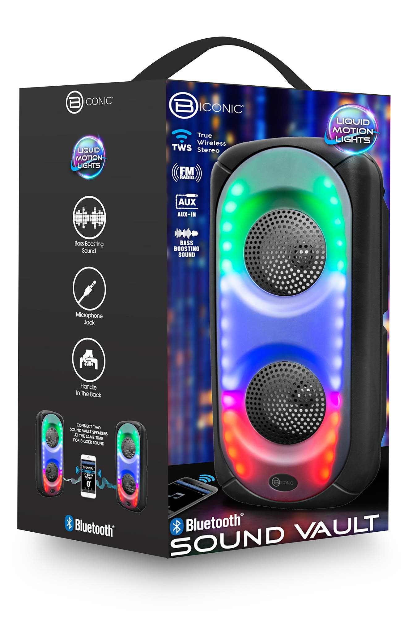 BYTECH LCD Tower Oval Bluetooh Speaker | Nordstromrack