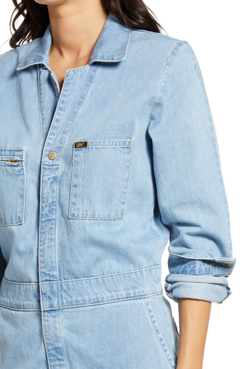 Lee Union All Long Sleeve Utility Jumpsuit | Nordstrom
