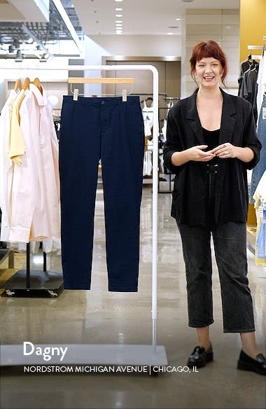 Tommy Bahama Nova Weave Flat Front Performance Seersucker Pants | Nordstrom