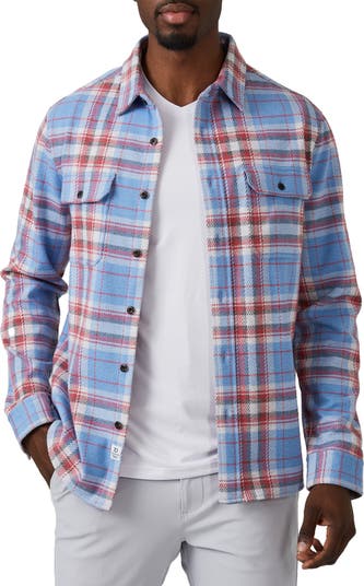 7 Diamonds Generation Plaid Stretch Flannel Button-Up Shirt | Nordstrom
