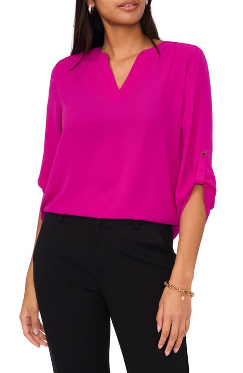 Women's Split Neck Tops | Nordstrom