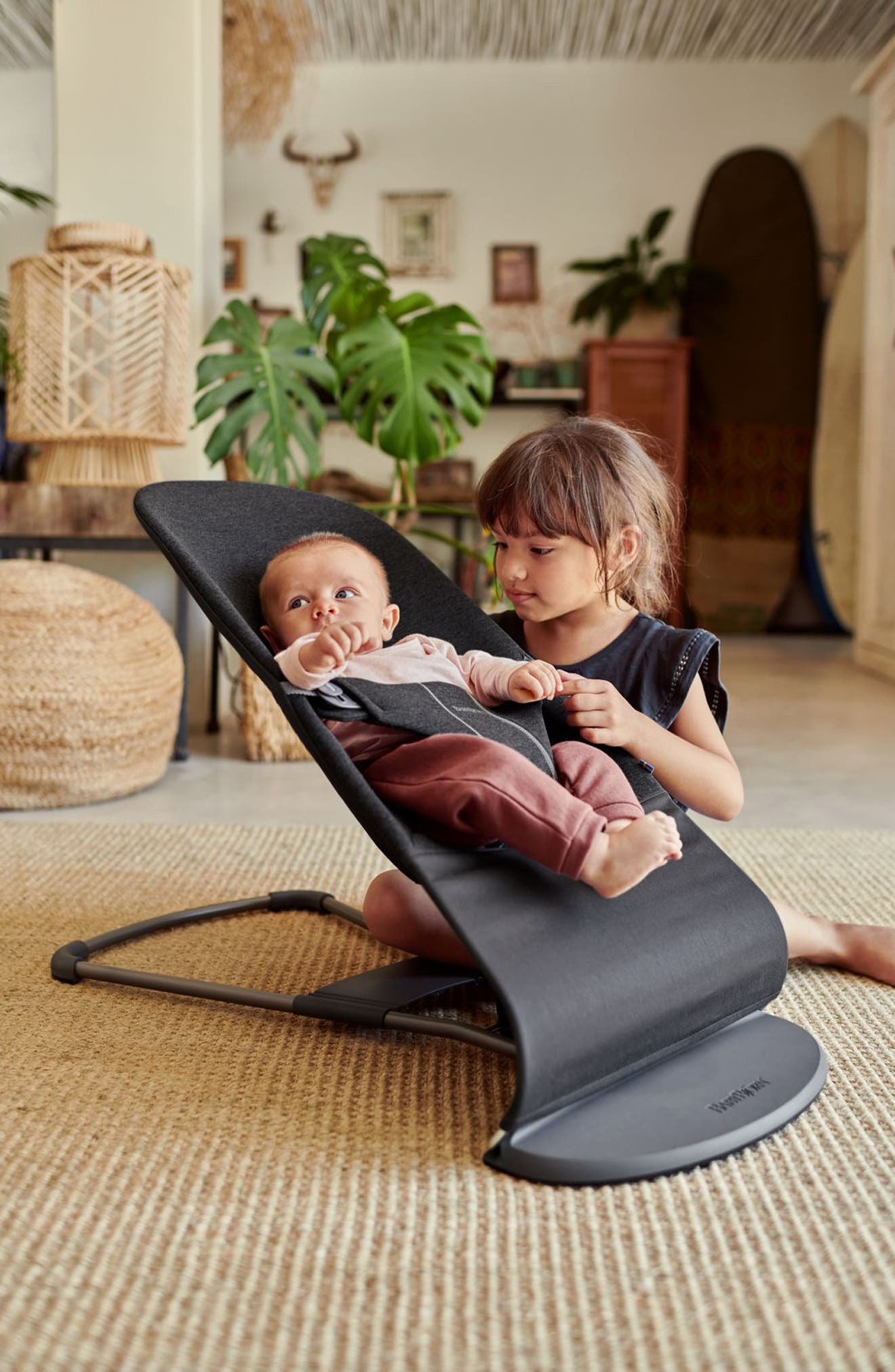BabyBjörn Bouncer Bliss Convertible Jersey Baby Bouncer | Nordstromrack