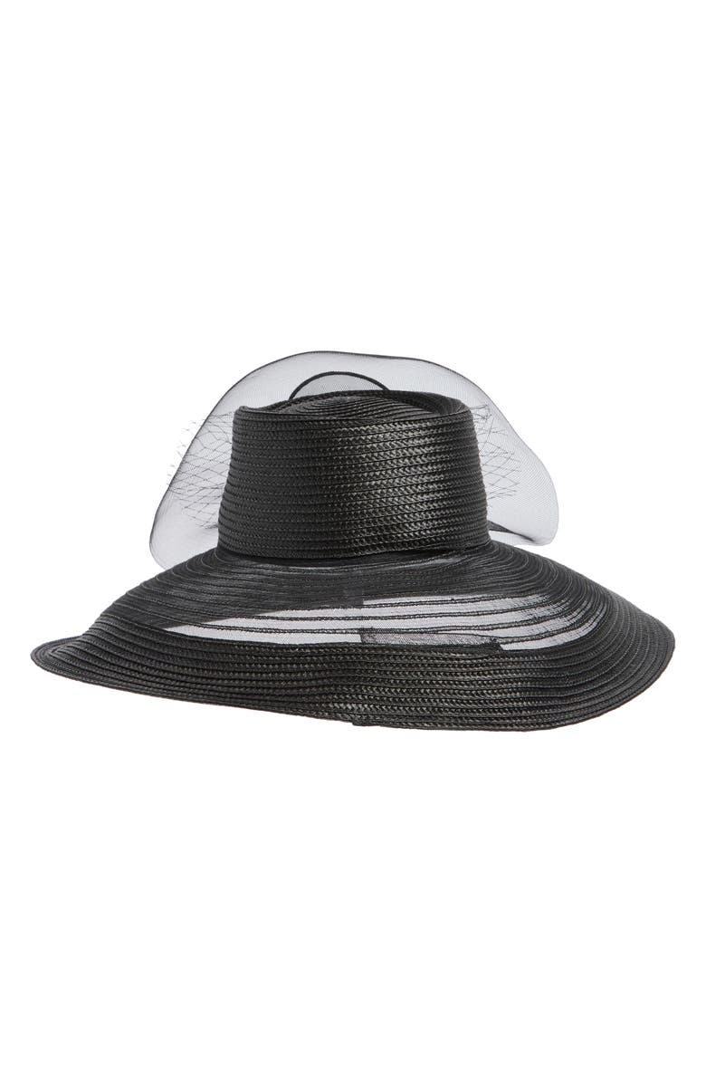 Collection XIIX Sheer Edge Wide Brim Fascinator | Nordstromrack