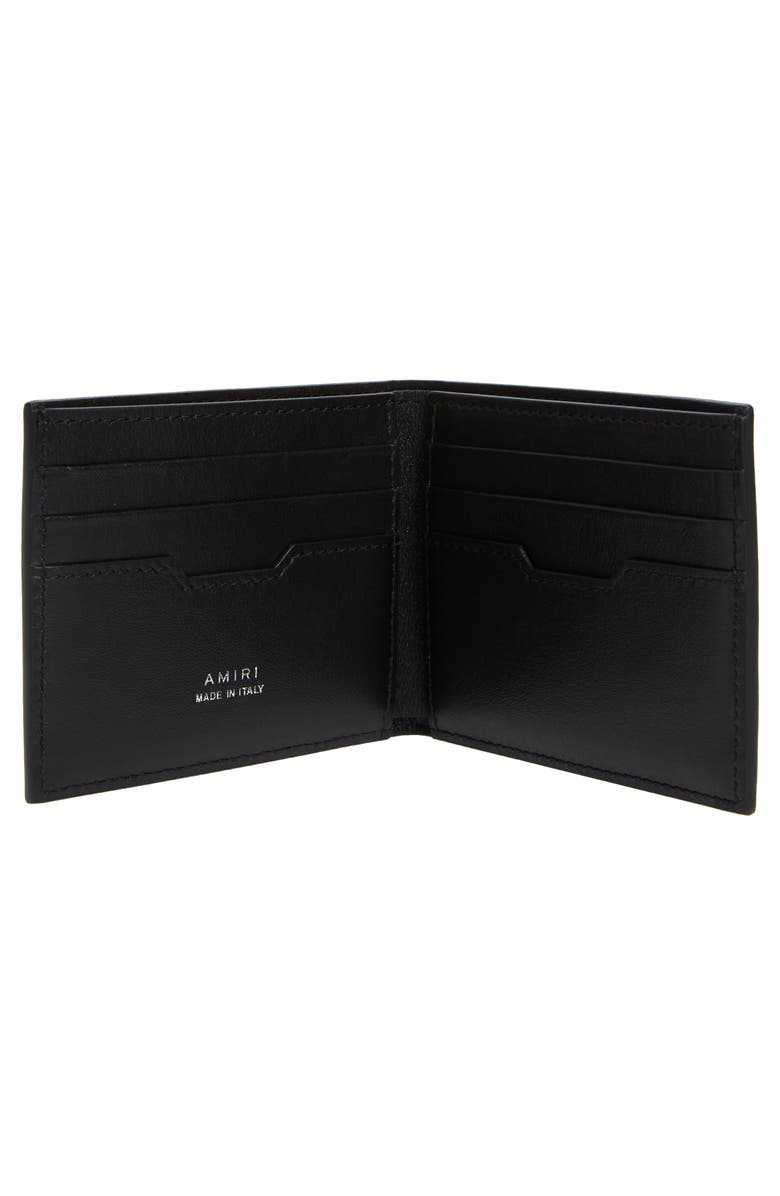 AMIRI Staggered Logo Leather Bifold Wallet | Nordstrom