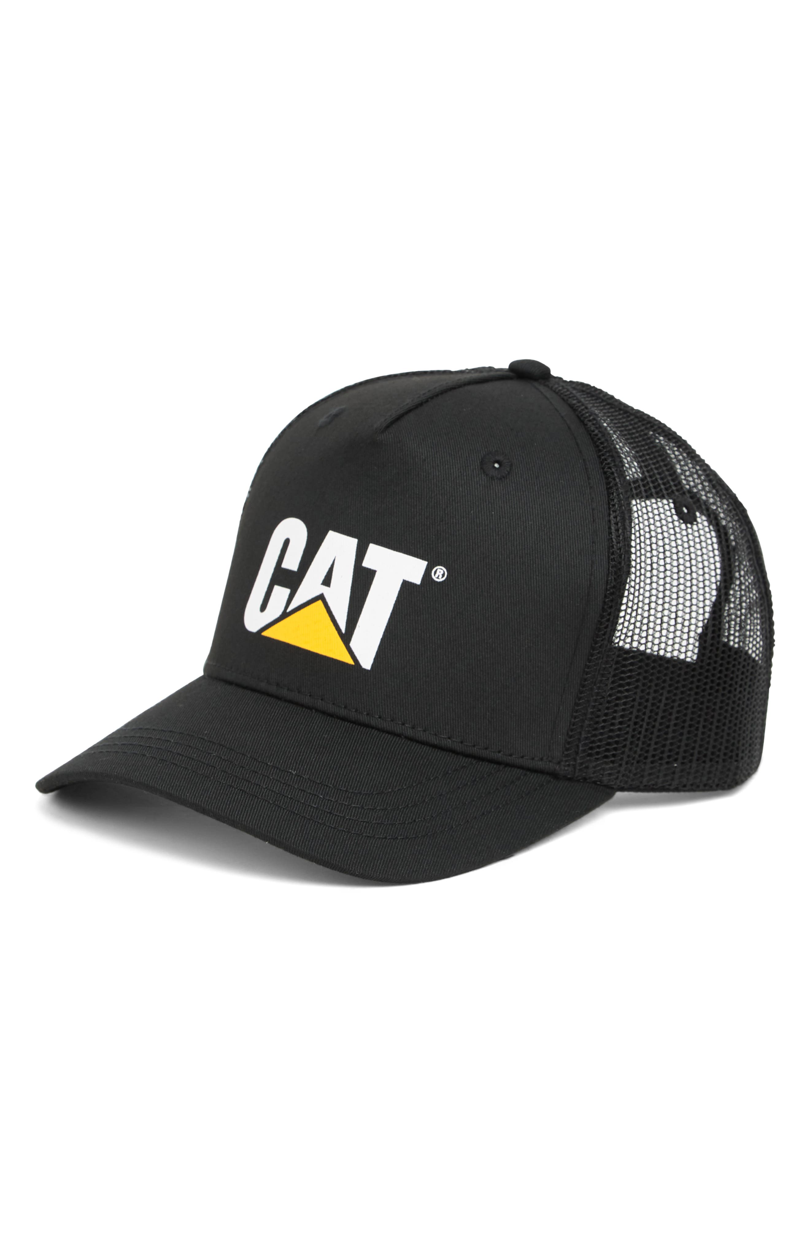 CATERPILLAR Logo Print Trucker Cap | Nordstromrack