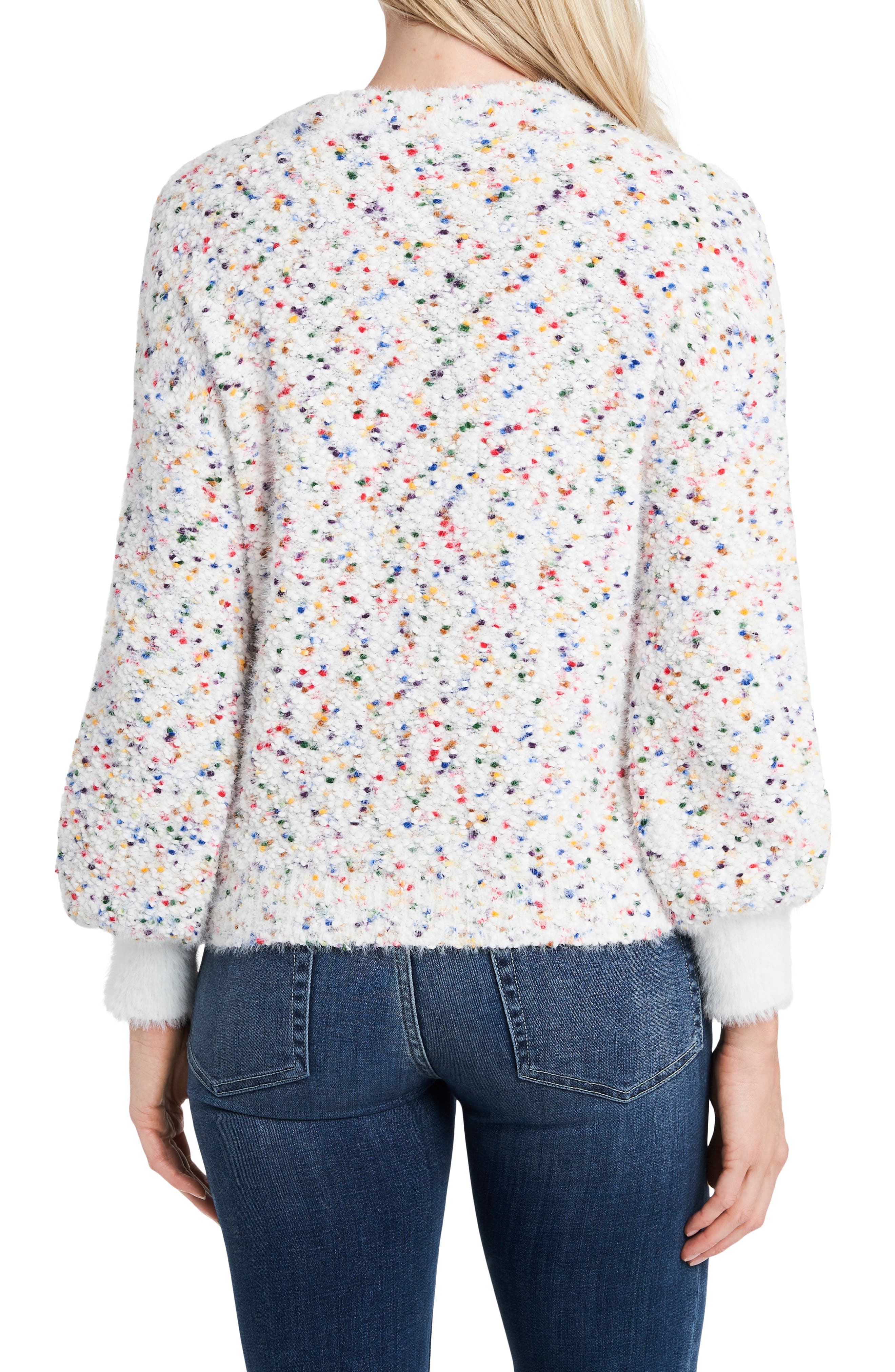 CeCe Speckled Crewneck Sweater | Nordstrom