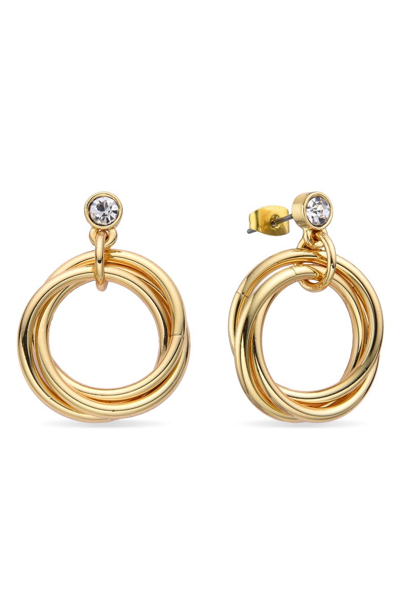 EYE CANDY LOS ANGELES Margot Crystal Loop Drop Earrings | Nordstromrack
