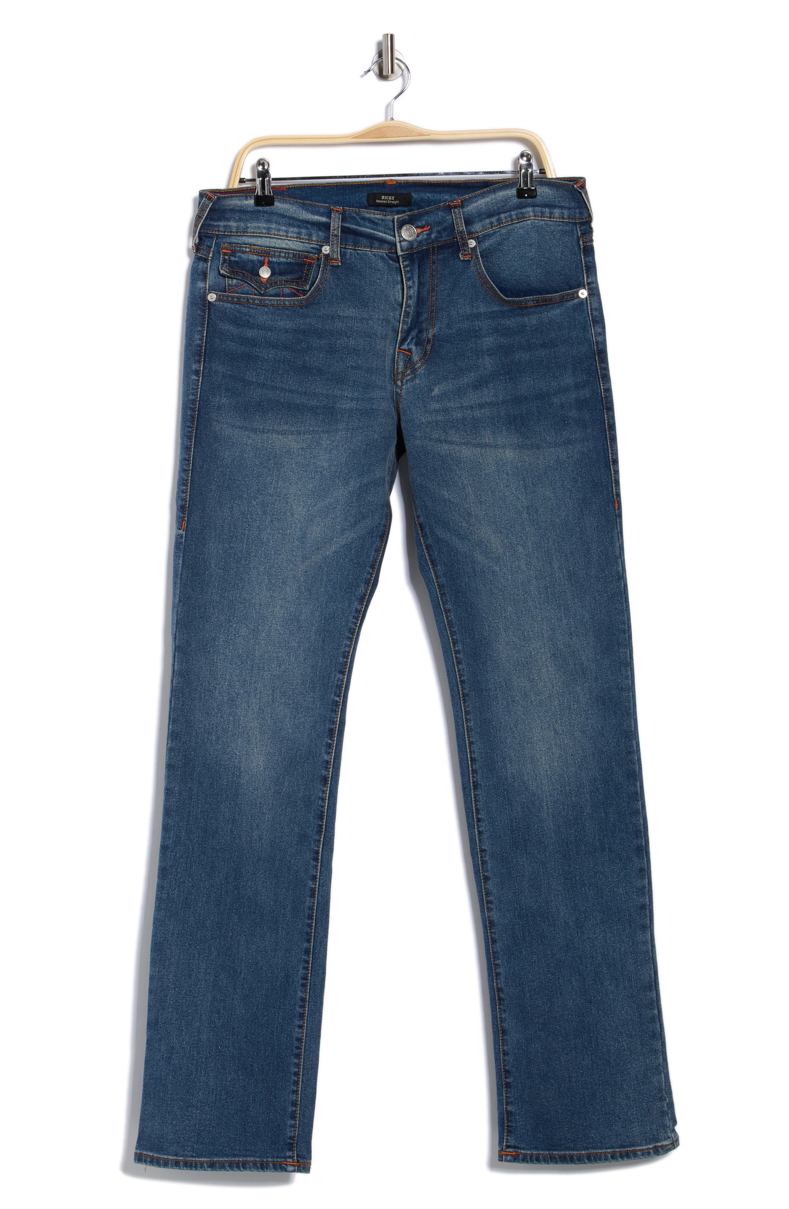 True Religion Ricky Relaxed Straight Leg Jeans | Nordstromrack