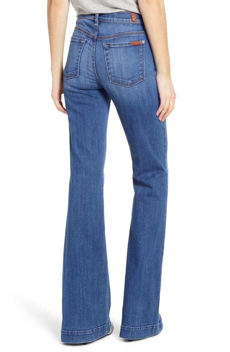 7 For All Mankind ® Ginger High Waist Flare Jeans | Nordstromrack