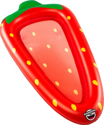 BigMouth Inc Strawberry Mesh Lounger Pool Float | Nordstrom