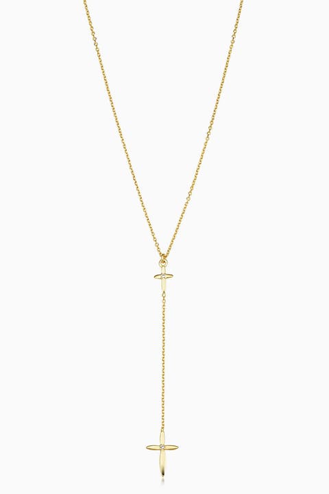 14k Gold Cross Necklaces Nordstrom