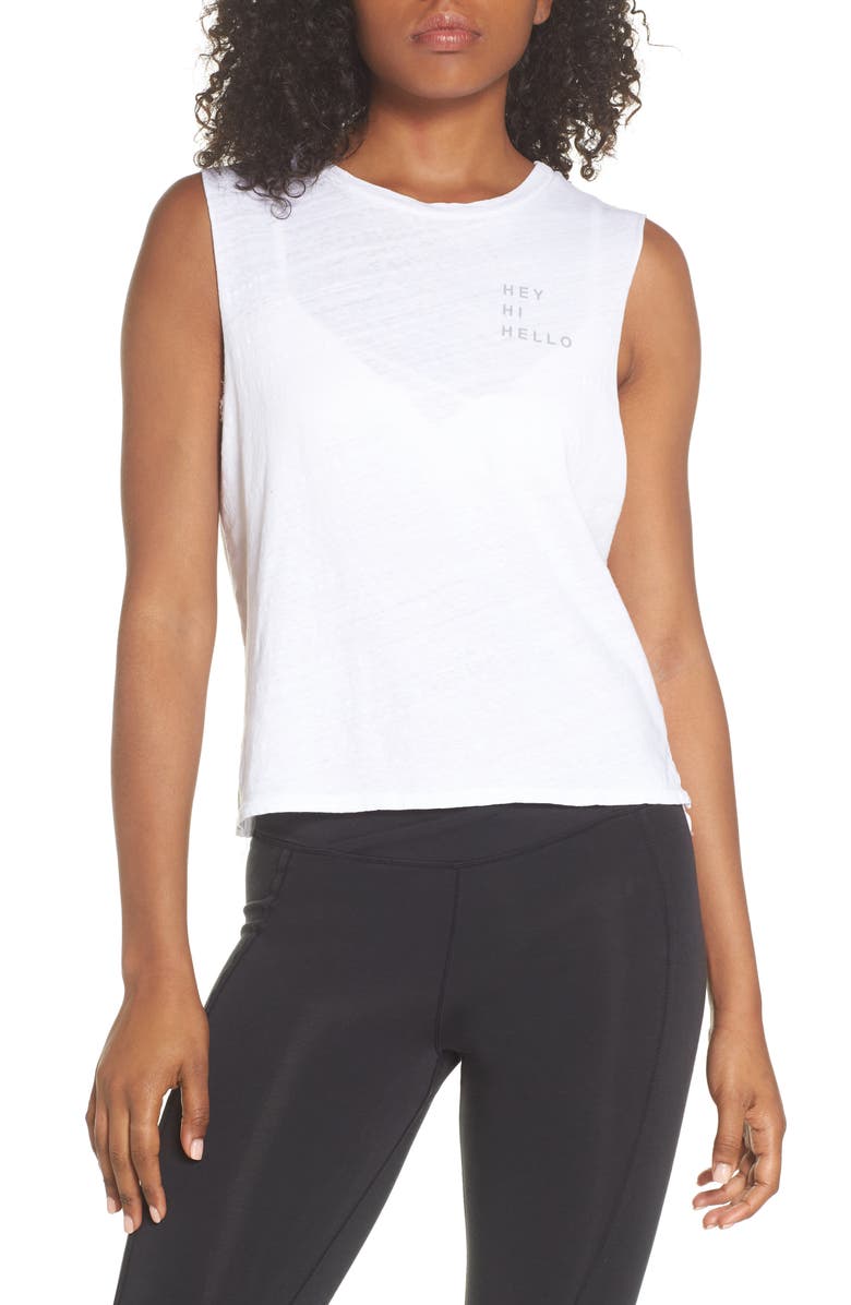 Good Hyouman Lili Hey Hi Hello Tank | Nordstrom