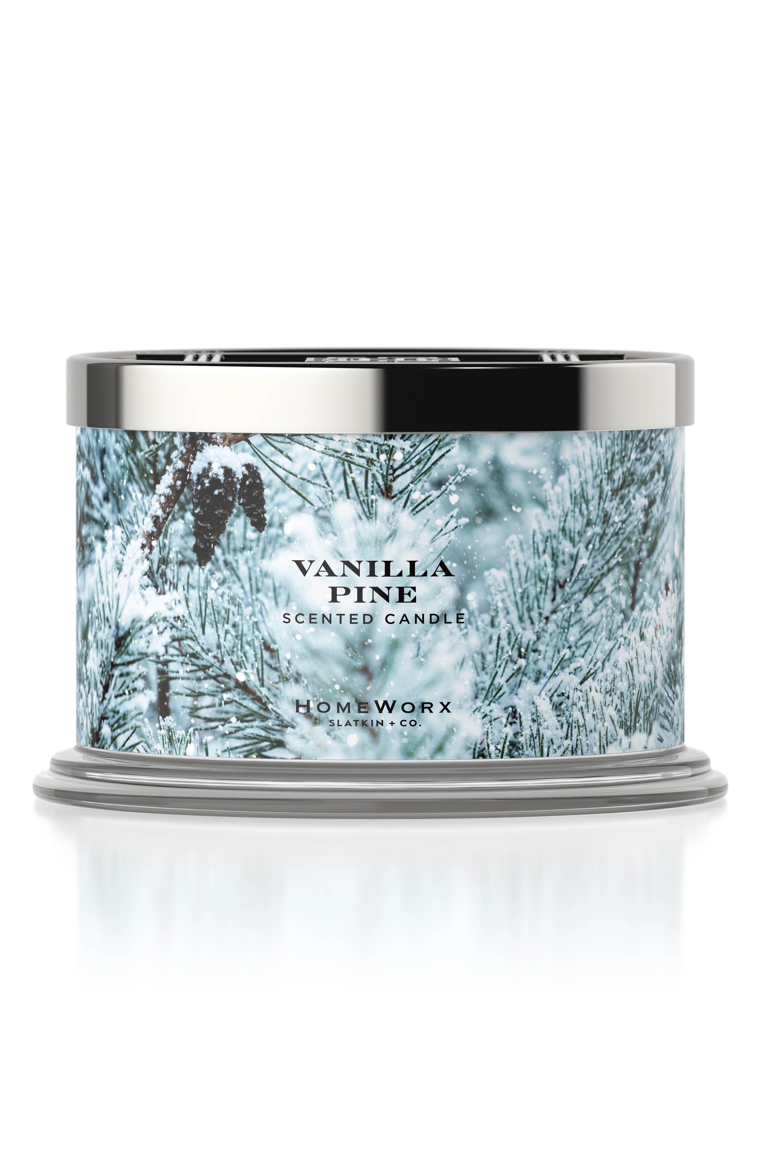 HOMEWORX BY SLATKIN & CO. Vanilla Pine Scented Four-Wick Candle ...