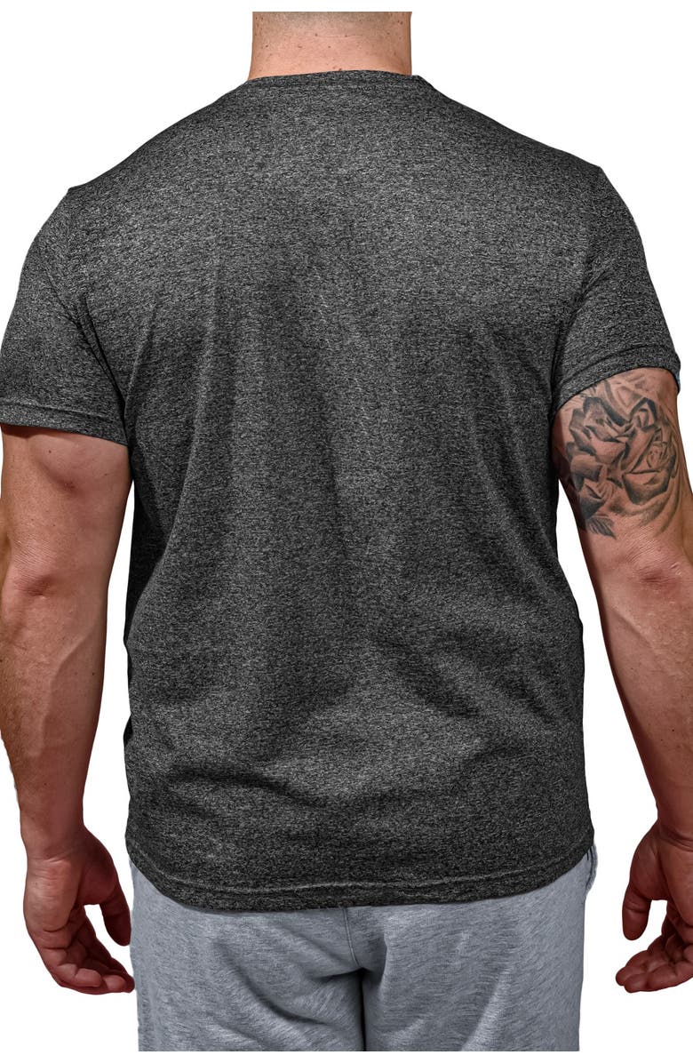 90 DEGREE BY REFLEX Heathered Crew Neck Short Sleeve T-Shirt ...