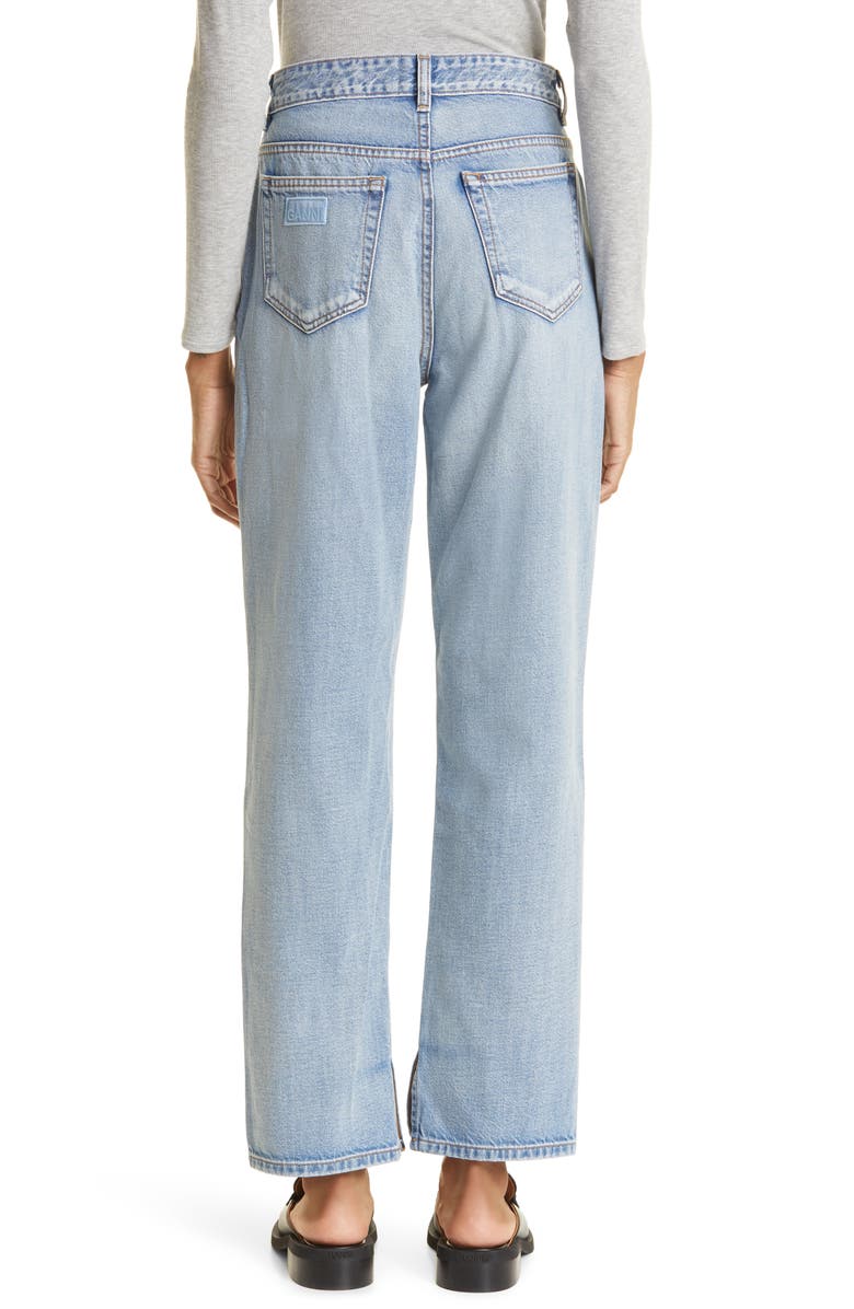 Ganni Figni Dual Button Fly Jeans | Nordstromrack