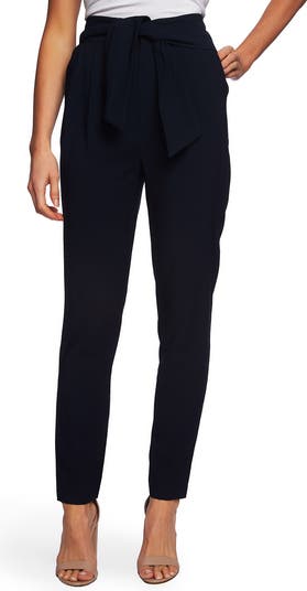 CeCe Tie Waist Straight Leg Pants | Nordstromrack