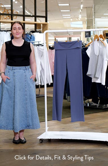 Florence by Mills Softie Cotton Blend Fold Over Pants | Nordstrom