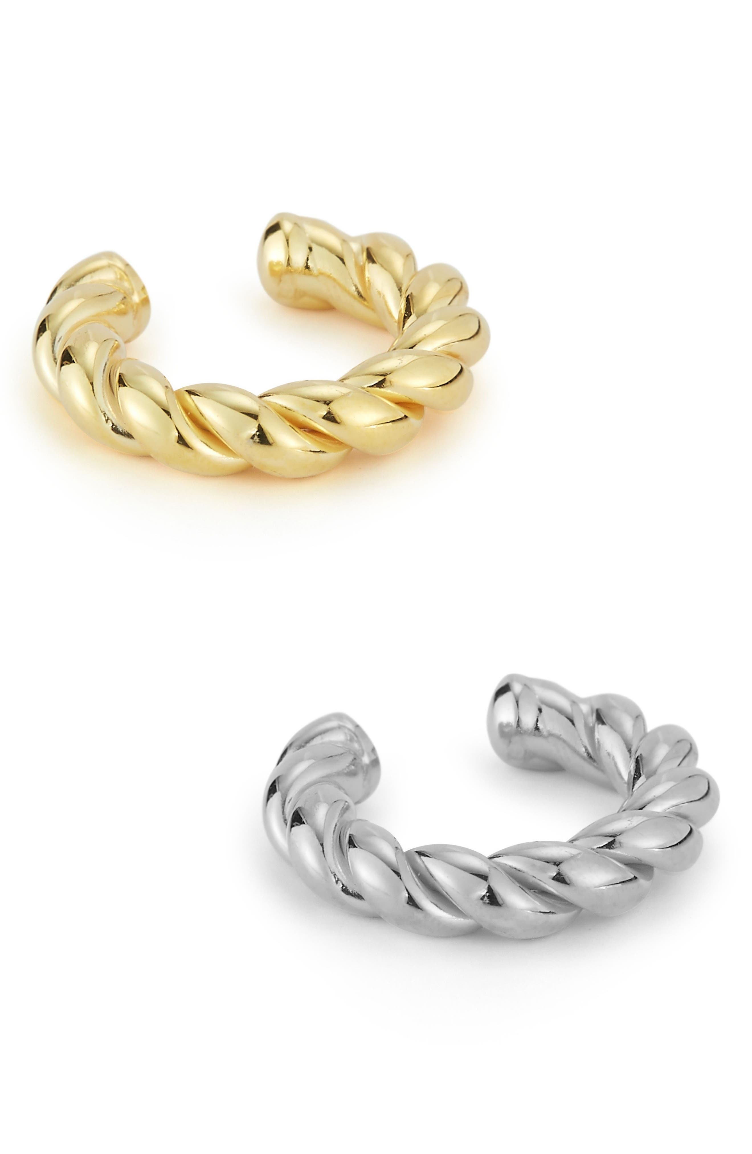 Set of 2 Twisted Ear Cuffs (Women) | Nordstromrack