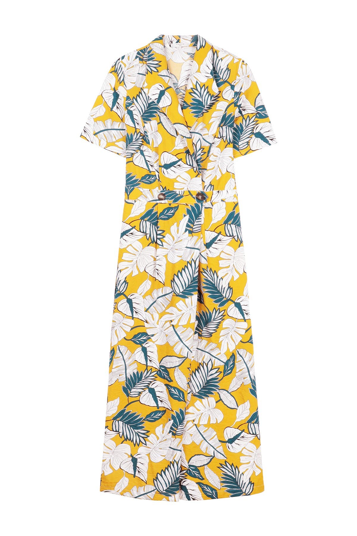 Palm Print Midi Dress (Women) | Nordstromrack