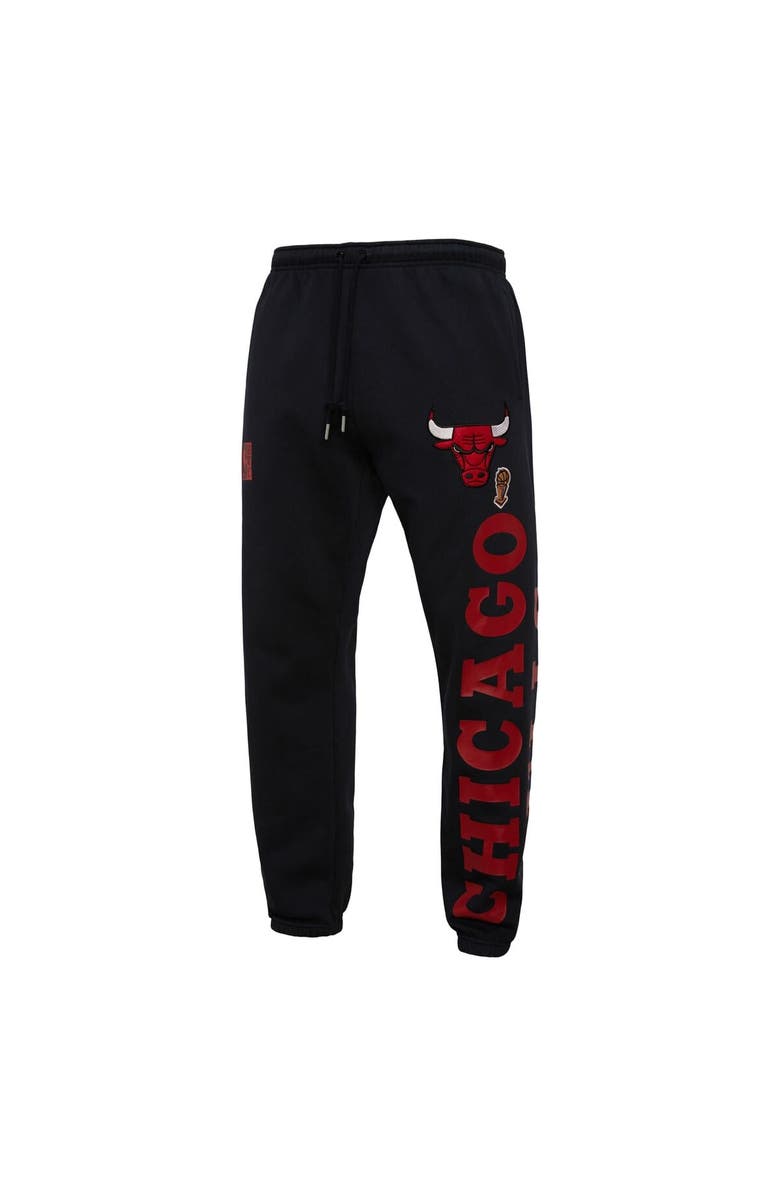 Mitchell & Ness Men's Mitchell & Ness Black Chicago Bulls Hardwood ...