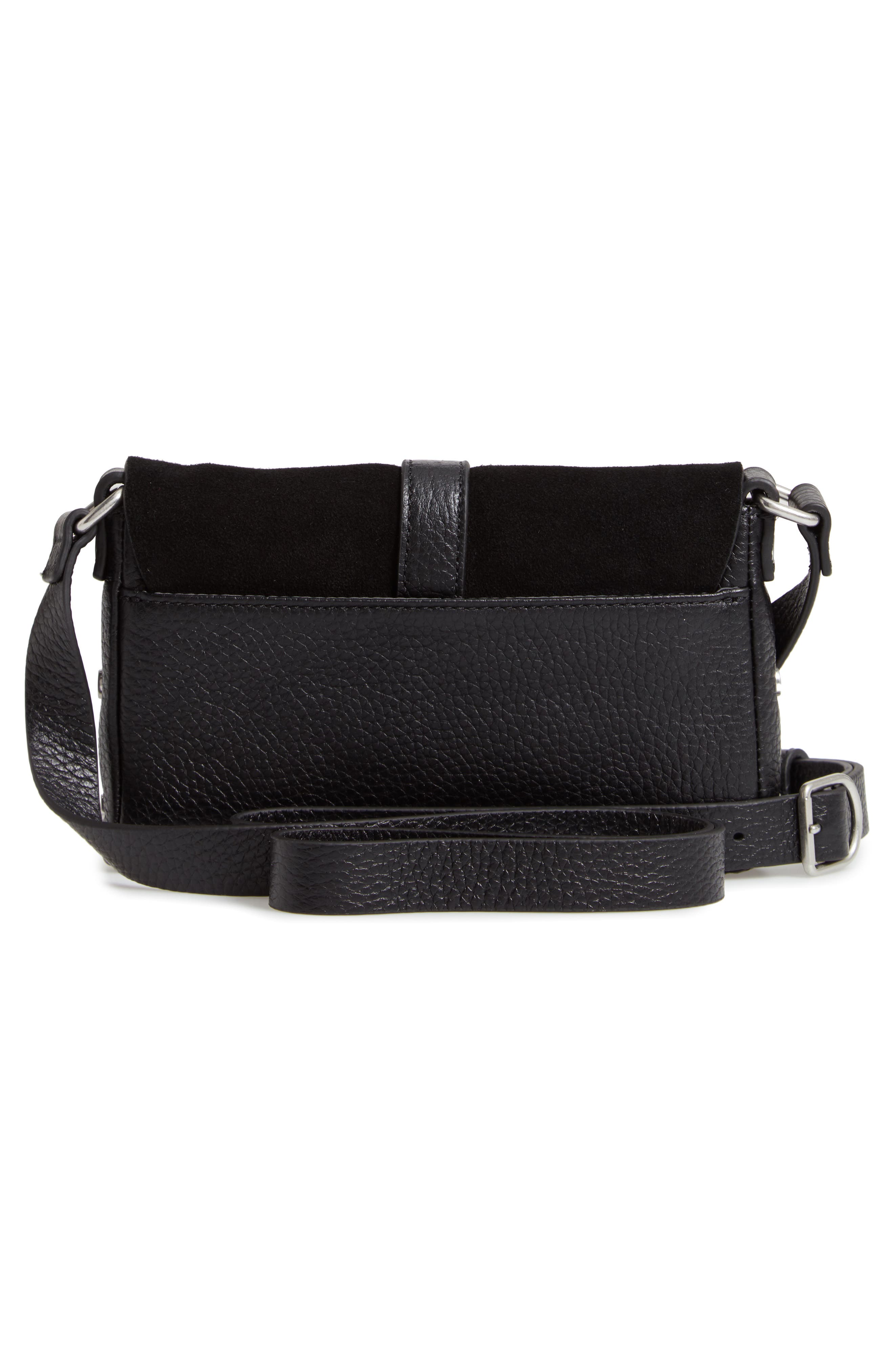 Treasure & Bond Joni Suede & Leather Crossbody Bag | Nordstrom