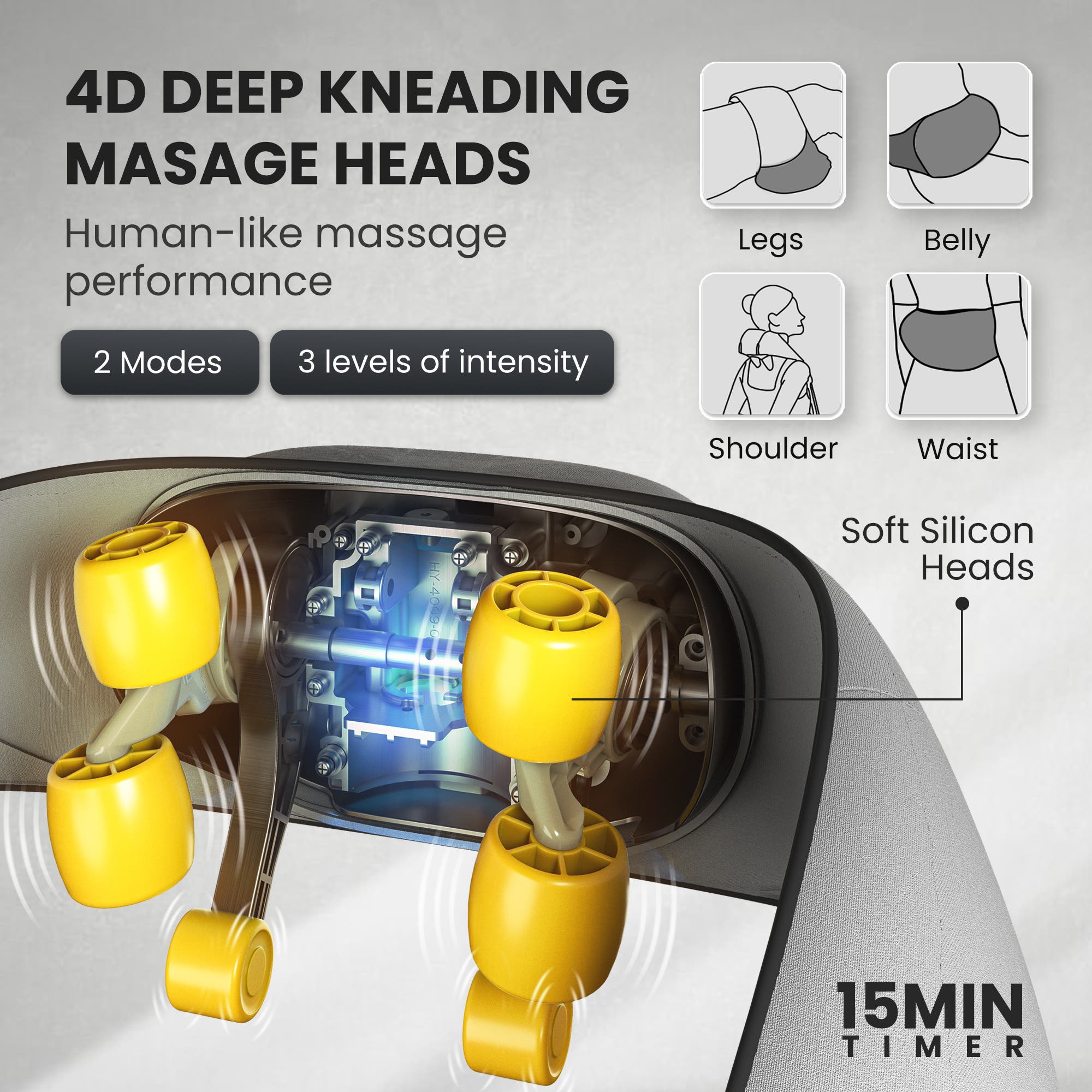 MIKO Wave Neck and Back Massager with App Control | Nordstrom