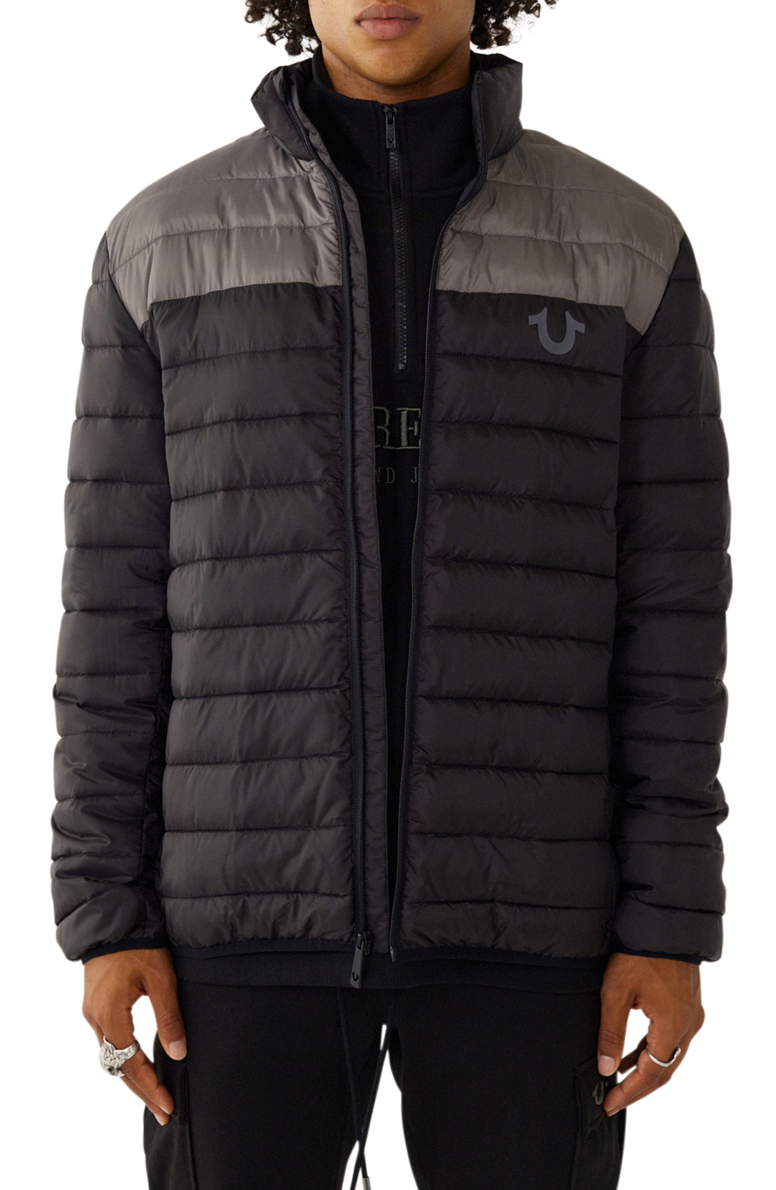 True Religion Lightweight Puffer Coat | Nordstromrack