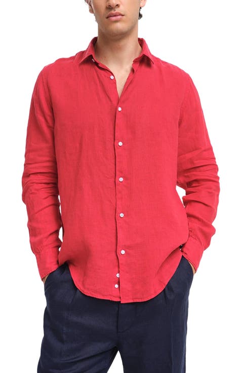 Men's Red Button Up Shirts | Nordstrom