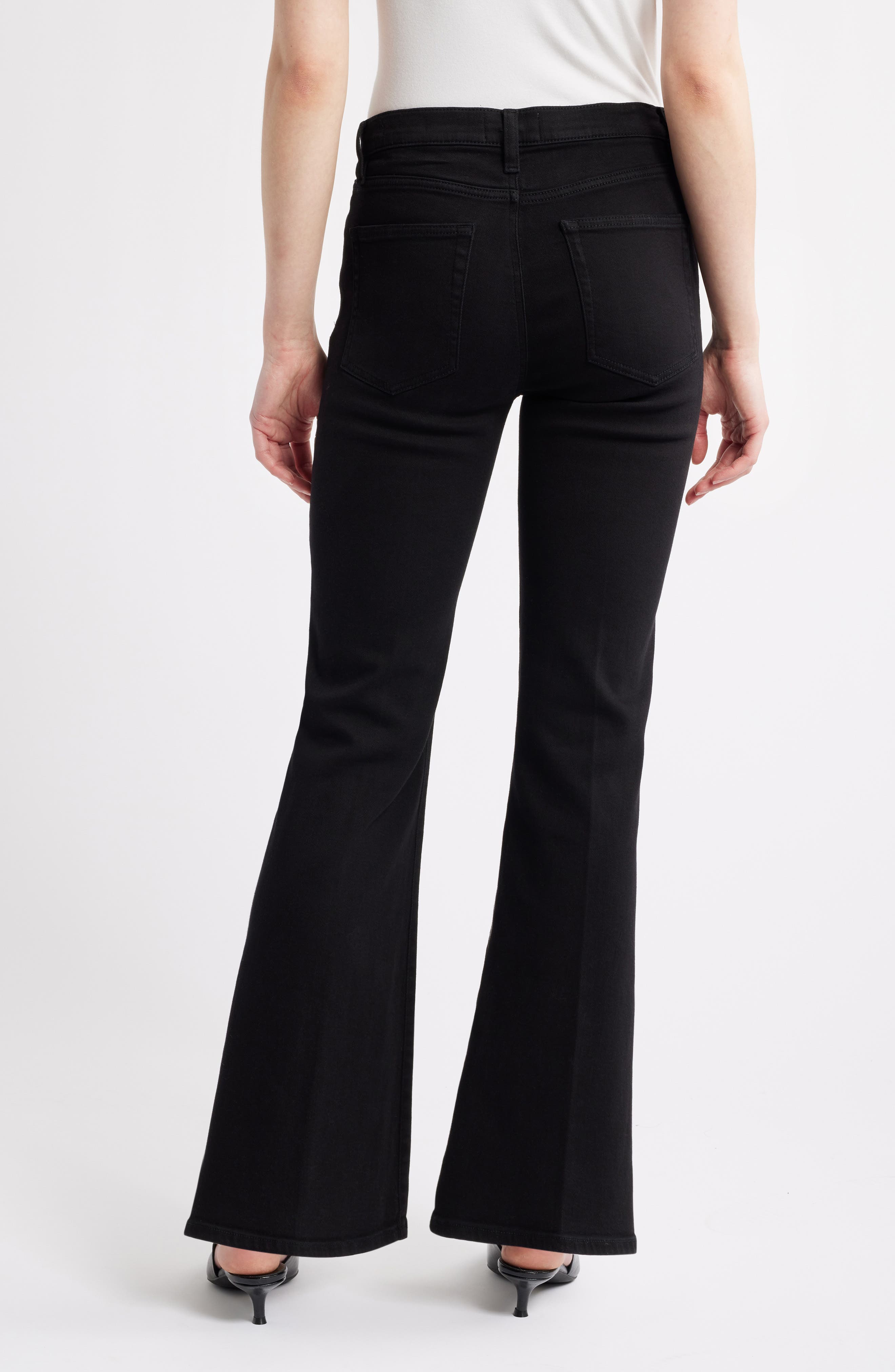 FRAME The Icon High Waist Flare Jeans | Nordstromrack