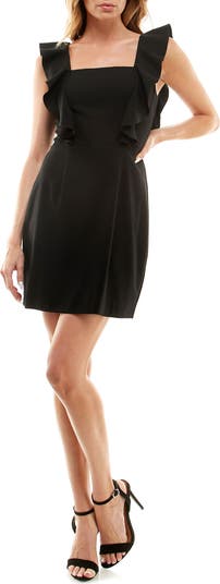 Socialite Ruffle Cocktail Minidress | Nordstromrack