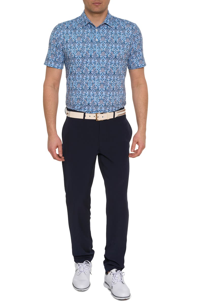 Robert Graham Medallion Tiles Performance Golf Polo | Nordstromrack