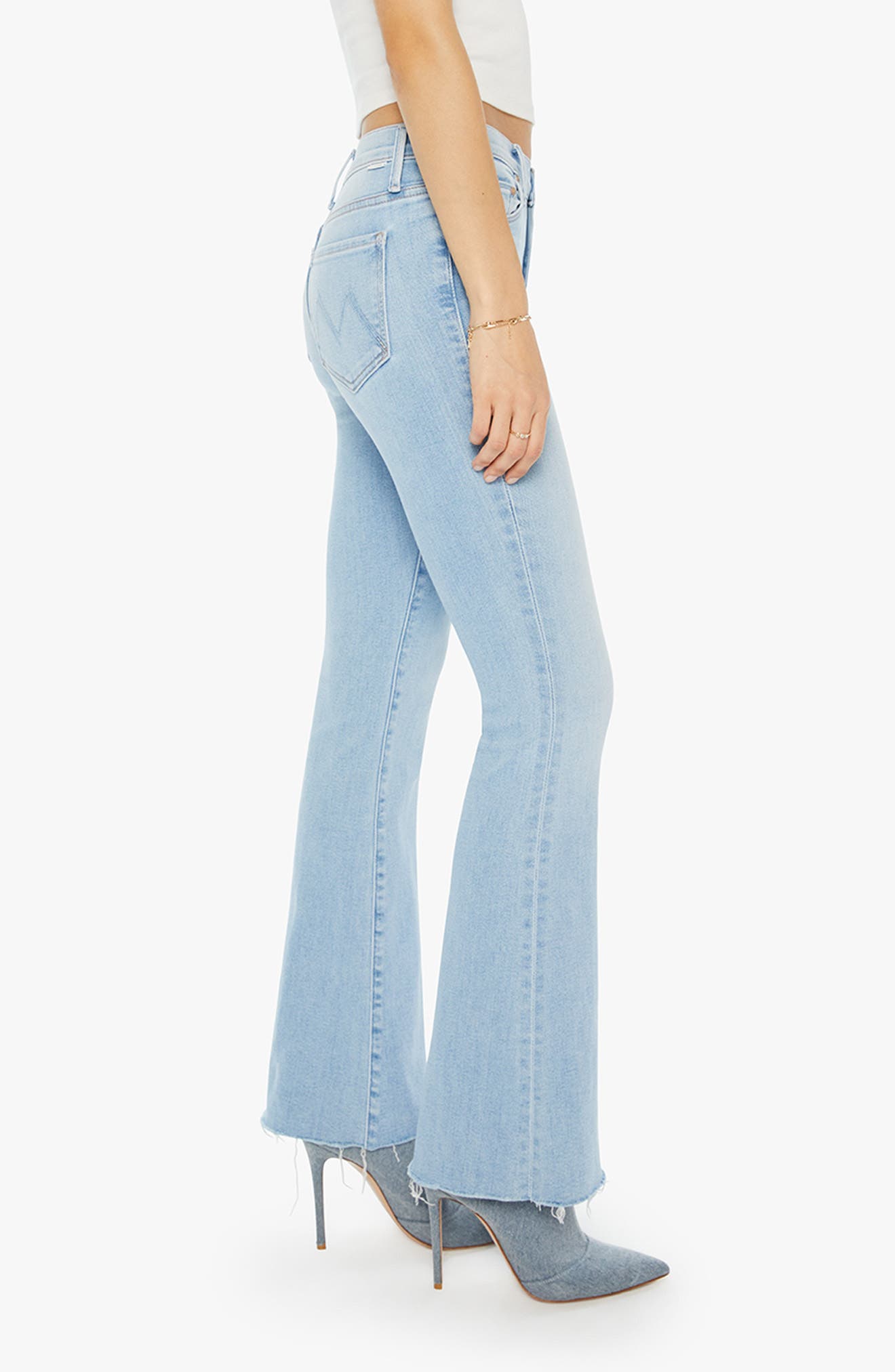 MOTHER Frayed Flare Jeans | Nordstromrack