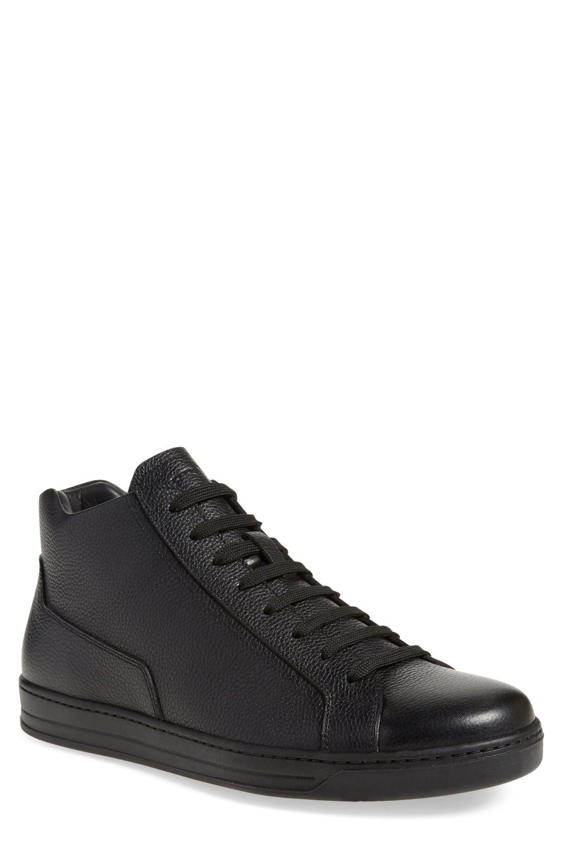 Prada Linea Rossa Mid Top Sneaker (Men) | Nordstrom
