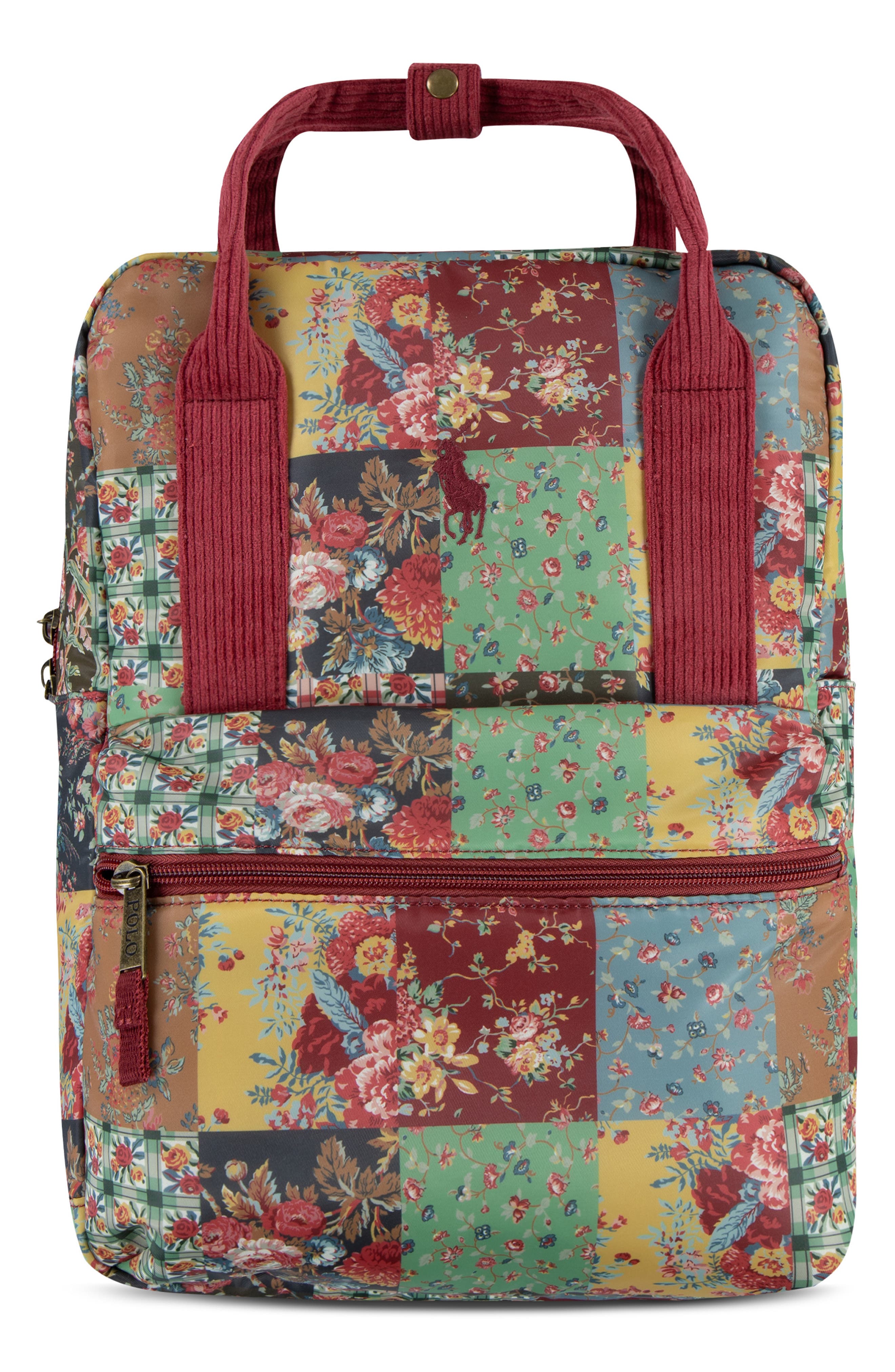 Ralph Lauren Kids' Double Handle Patchwork Backpack | Nordstromrack