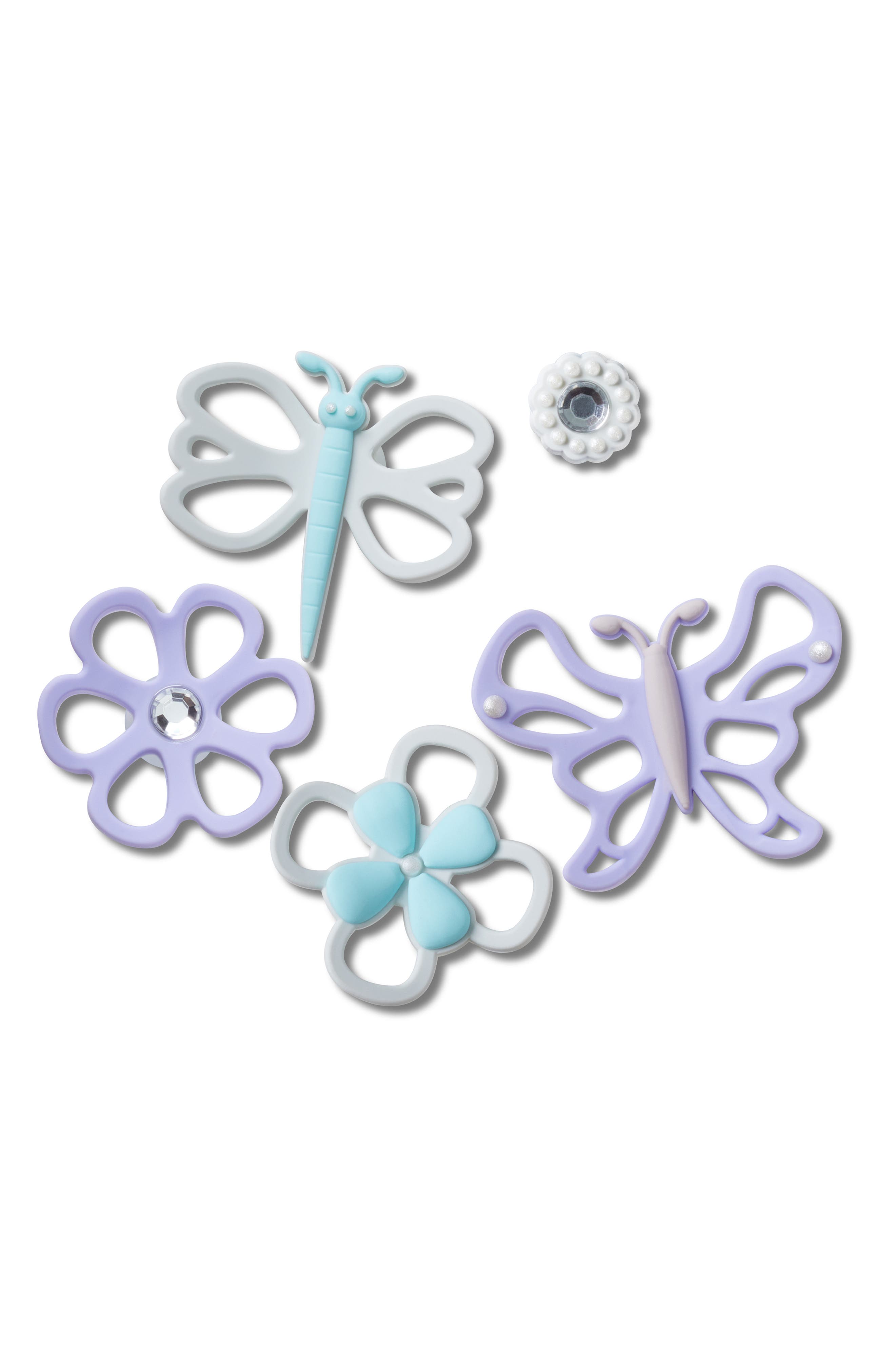 CROCS Assorted 5-Pack Cutout Jibbitz Shoe Charms | Nordstromrack