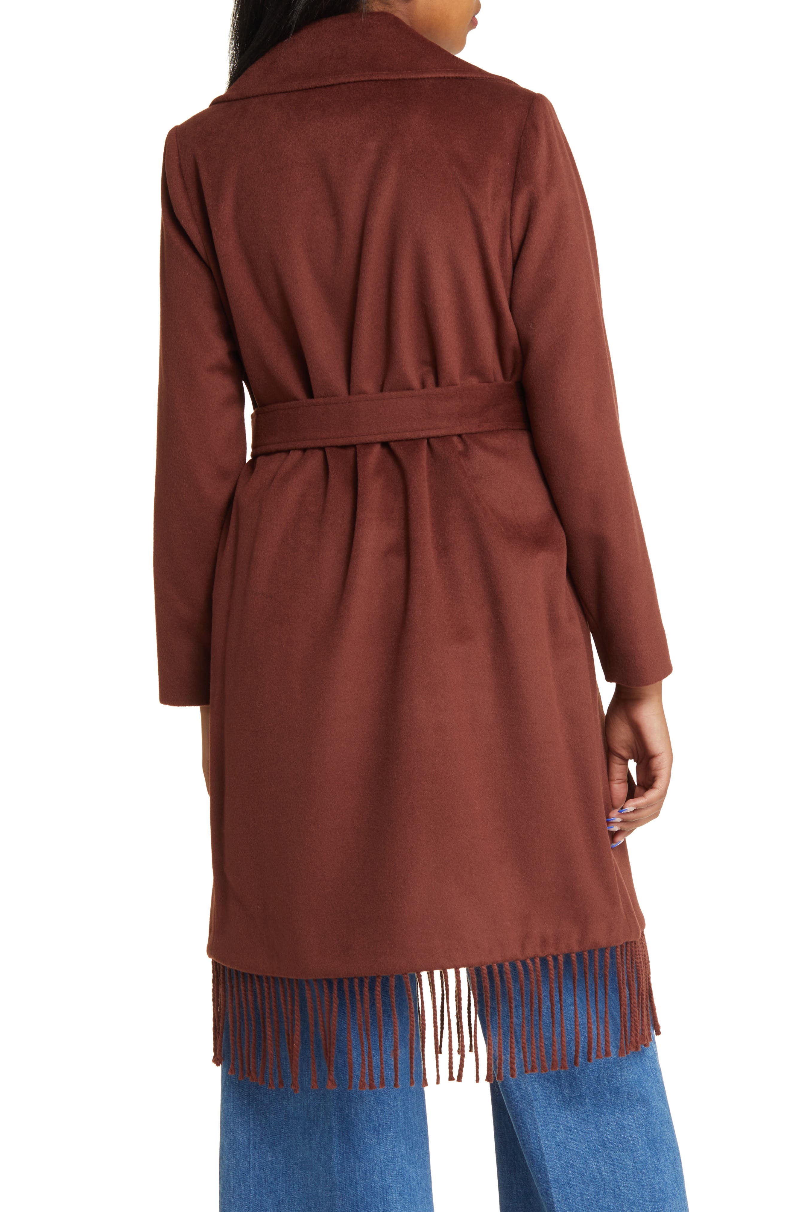 Fringe Wrap Coat (Women) | Nordstromrack