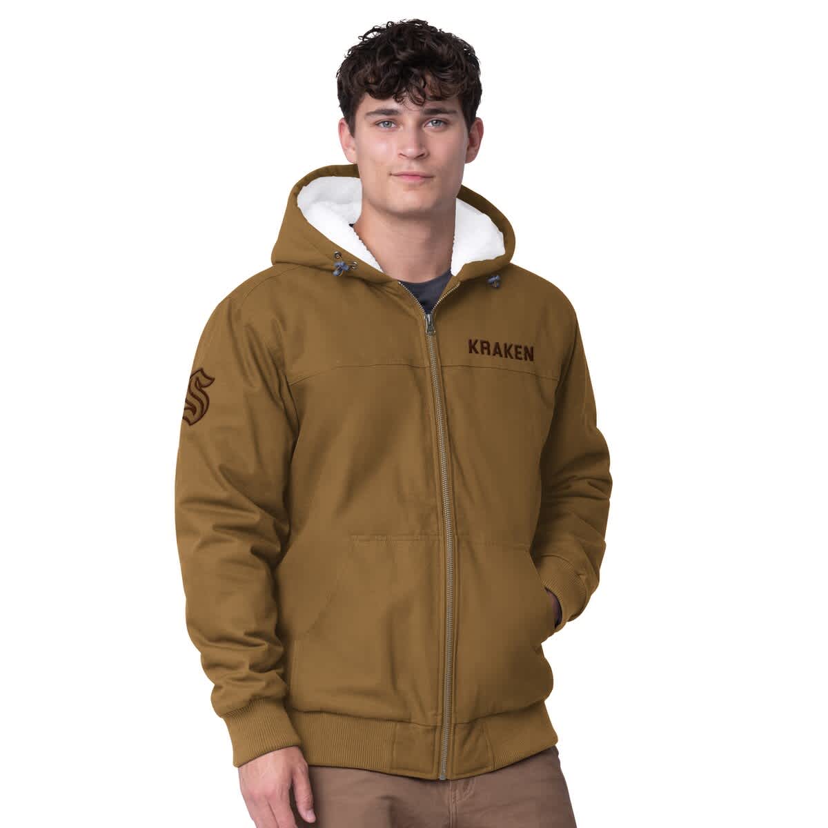 G-III SPORTS BY CARL BANKS Men's G-III Sports by Carl Banks Tan Seattle ...