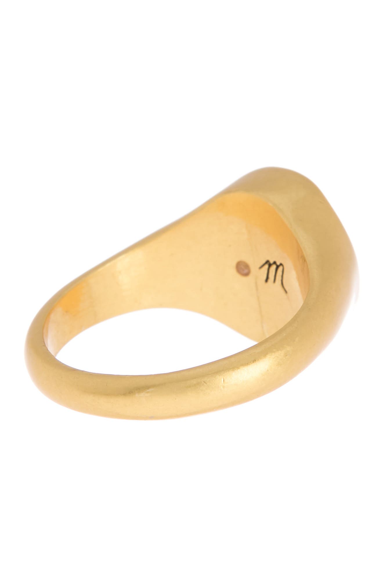 Madewell Flower Signet Ring | Nordstromrack