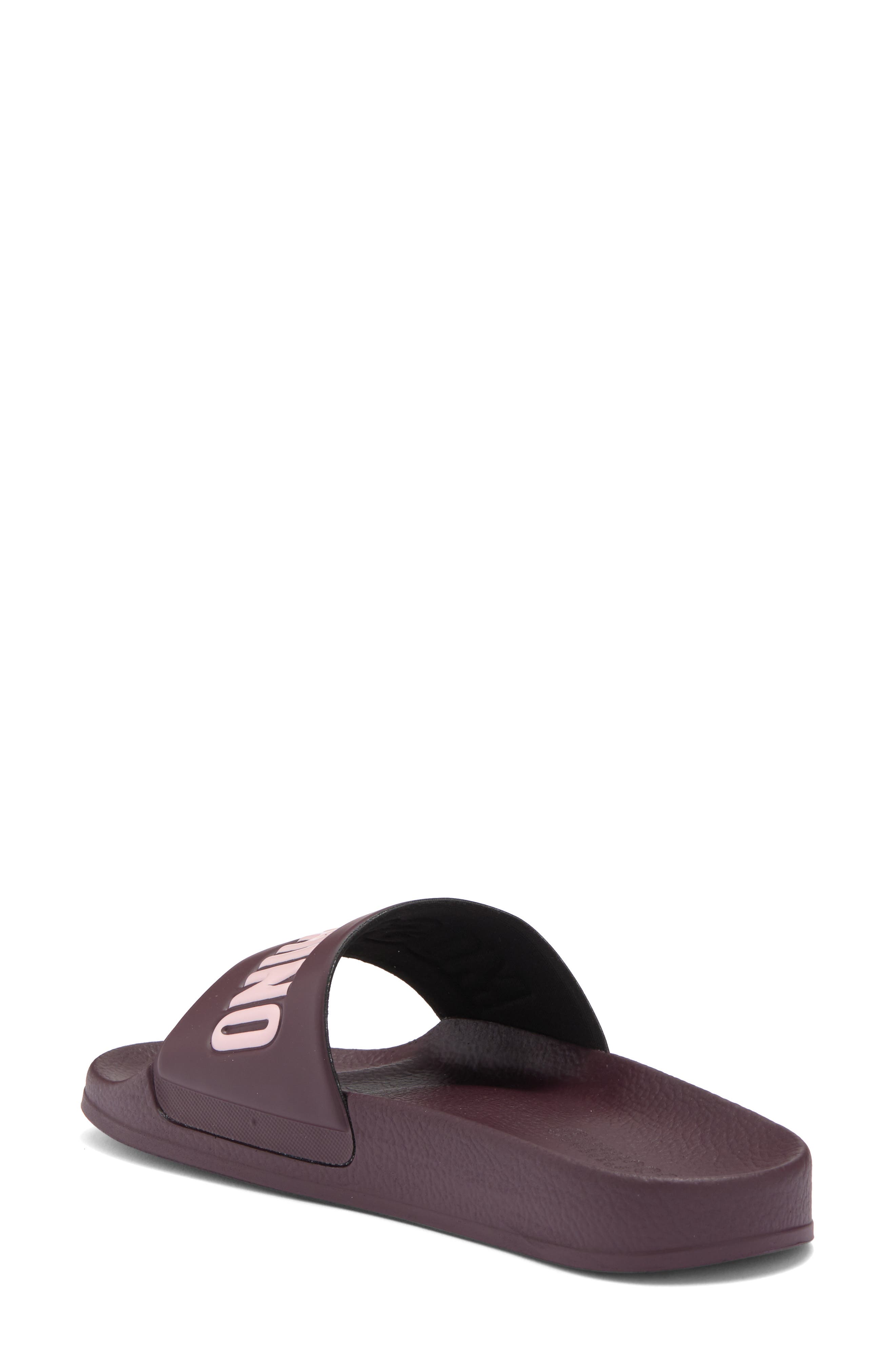 Moschino Logo Pool Slide Sandal (Women) | Nordstromrack