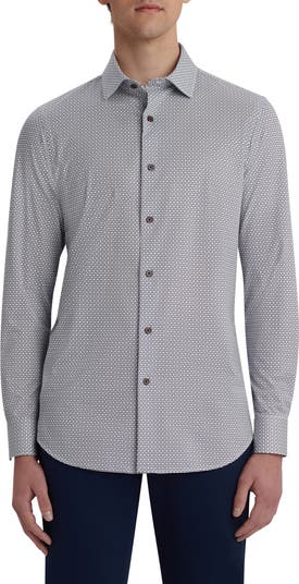 Bugatchi 8-Way Stretch Comfort Performance Shirt | Nordstromrack