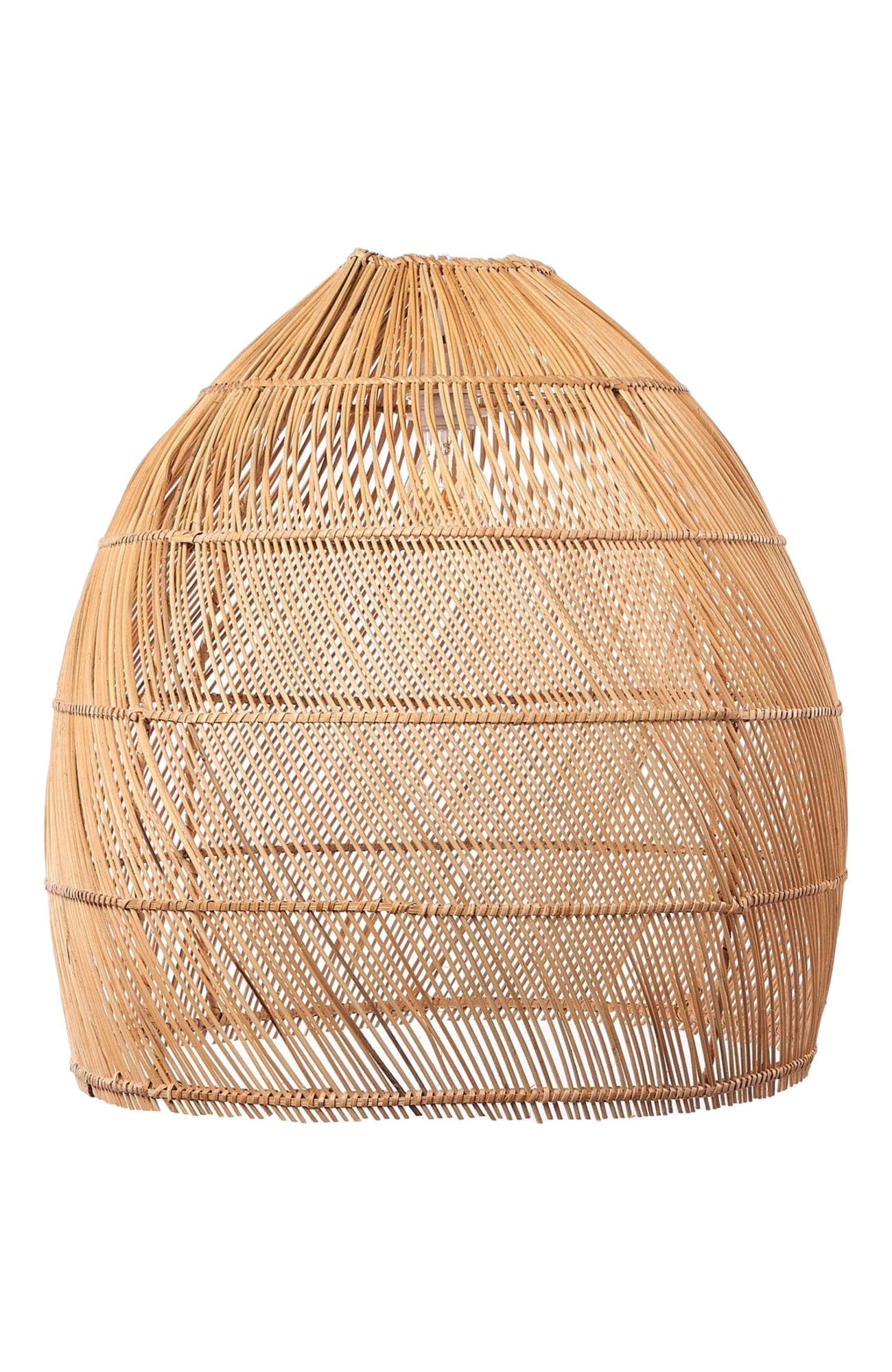 The Artisan & Company Bell Shaped Rattan Pendant Light | Nordstrom