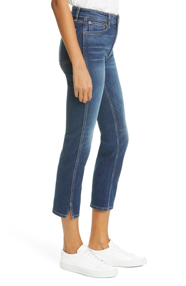 rag & bone Nina High Waist Ankle Cigarette Jeans | Nordstromrack