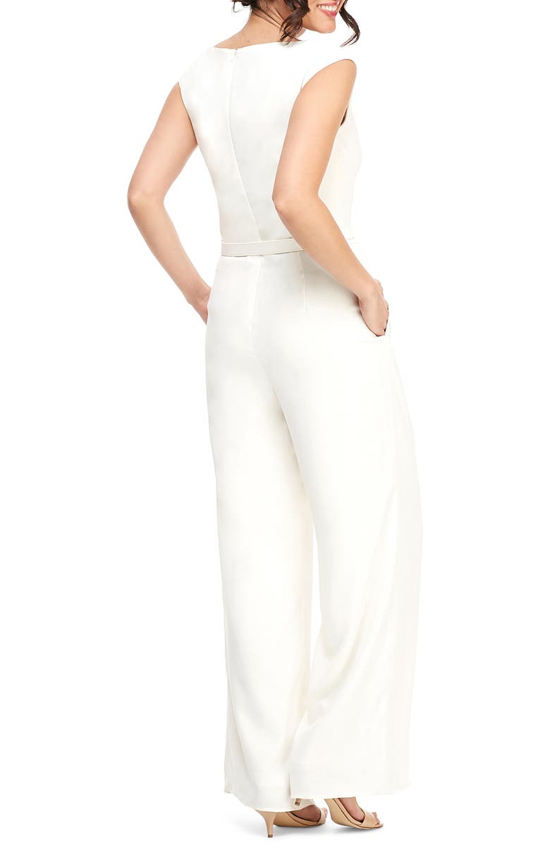 Gal Meets Glam Collection Delia Summer Crepe Jumpsuit | Nordstrom