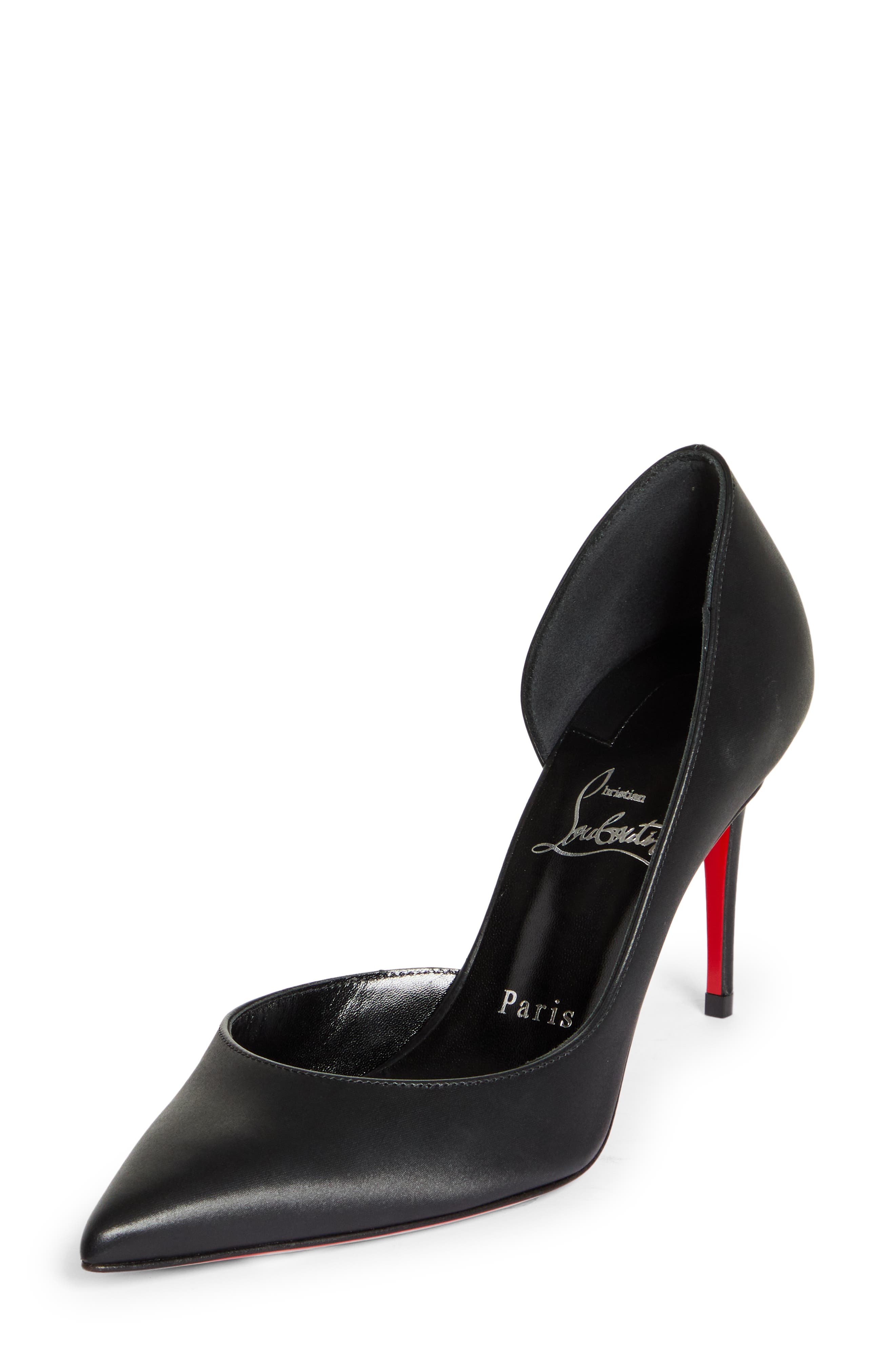 Christian Louboutin Iriza Pointed Toe Half d'Orsay Pump (Women ...