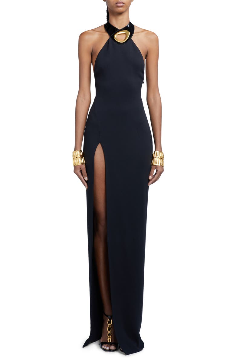 TOM FORD Sable Evening Halter Gown | Nordstromrack