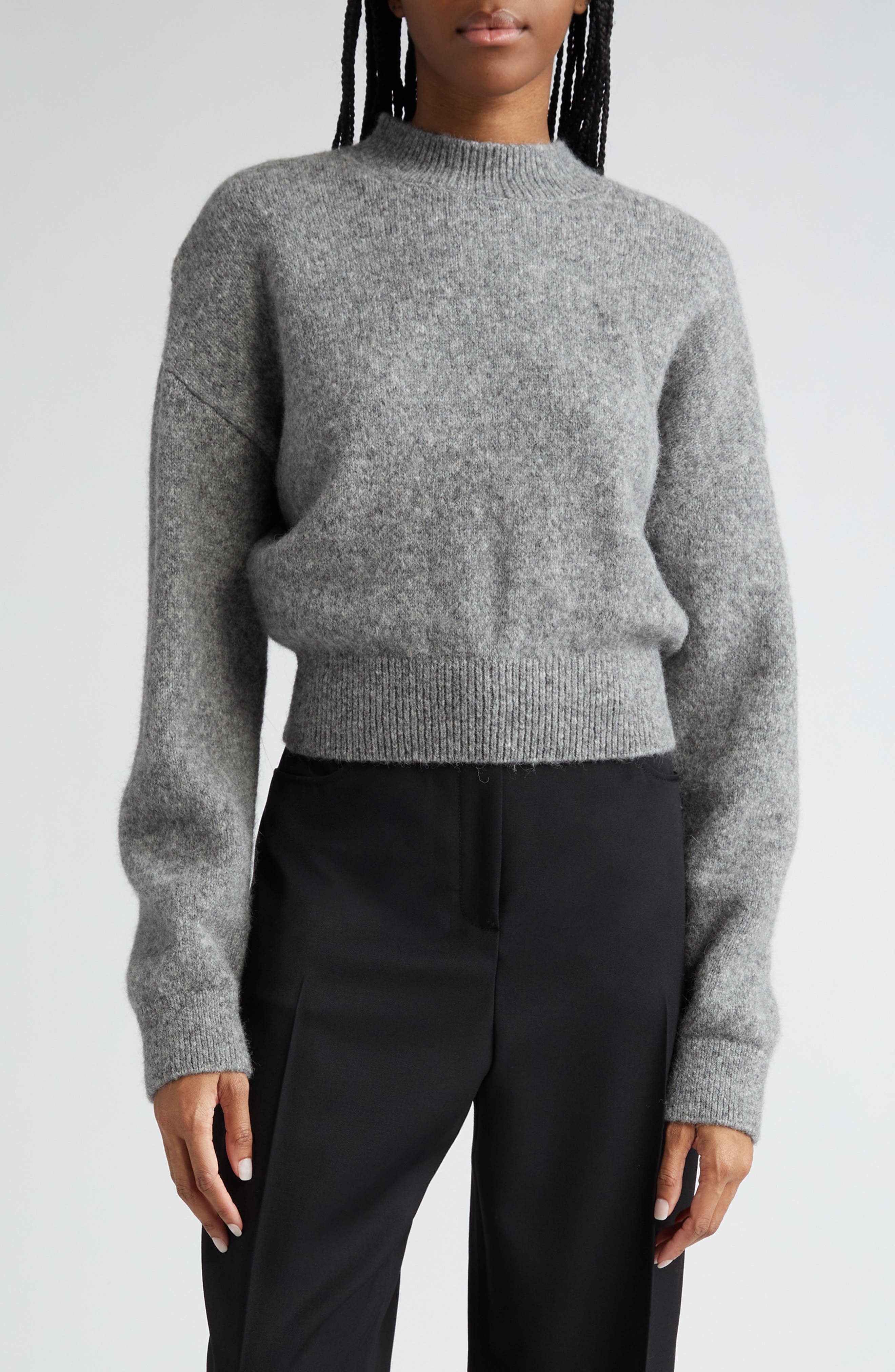 Jacquemus La Maille Logo Jacquard Alpaca & Merino Wool Blend Sweater ...