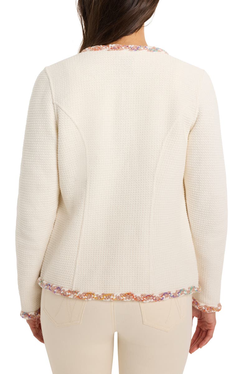 NIC+ZOE Mix Trim Knit Jacket | Nordstromrack