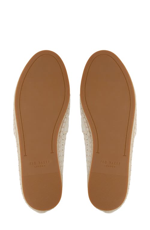 Ted Baker London Piper Espadrille In Other White | ModeSens