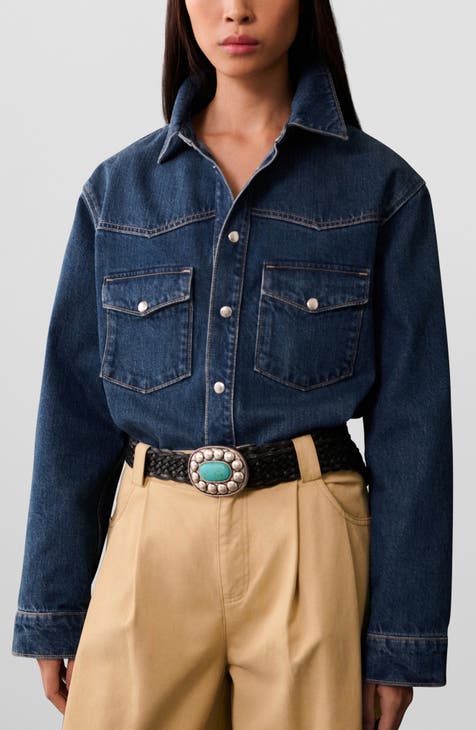 Women's Denim Blouses | Nordstrom