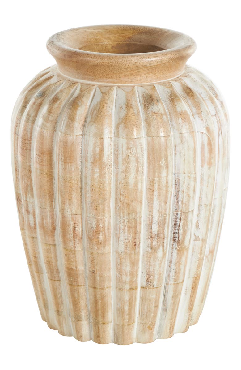 GINGER BIRCH STUDIO Mango Wood Vase | Nordstromrack
